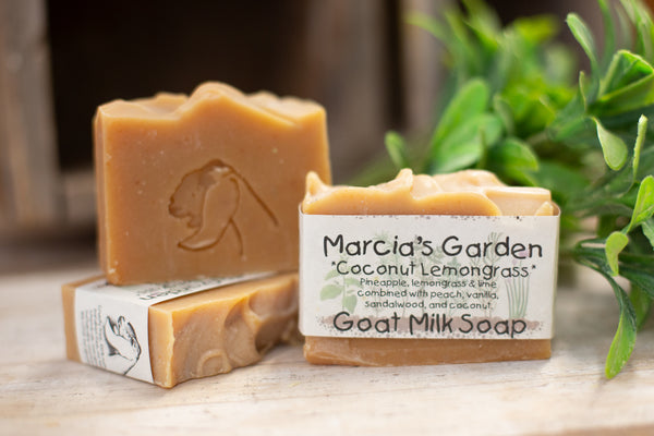 Coconut Lemongrass Goat Milk Soap – Marcia's Legacy Soap Co.