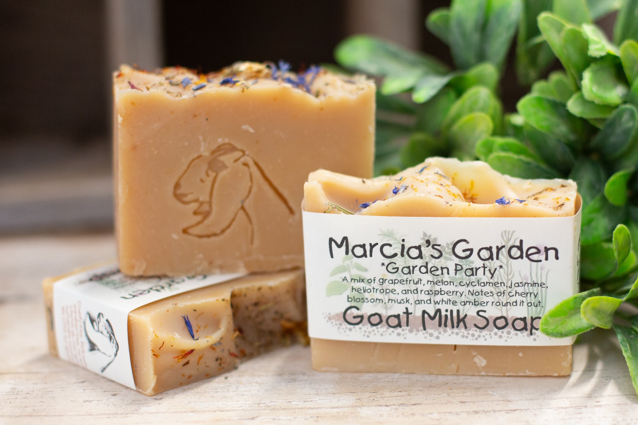 Garden Party Goat Milk Soap – Marcia's Legacy Soap Co.