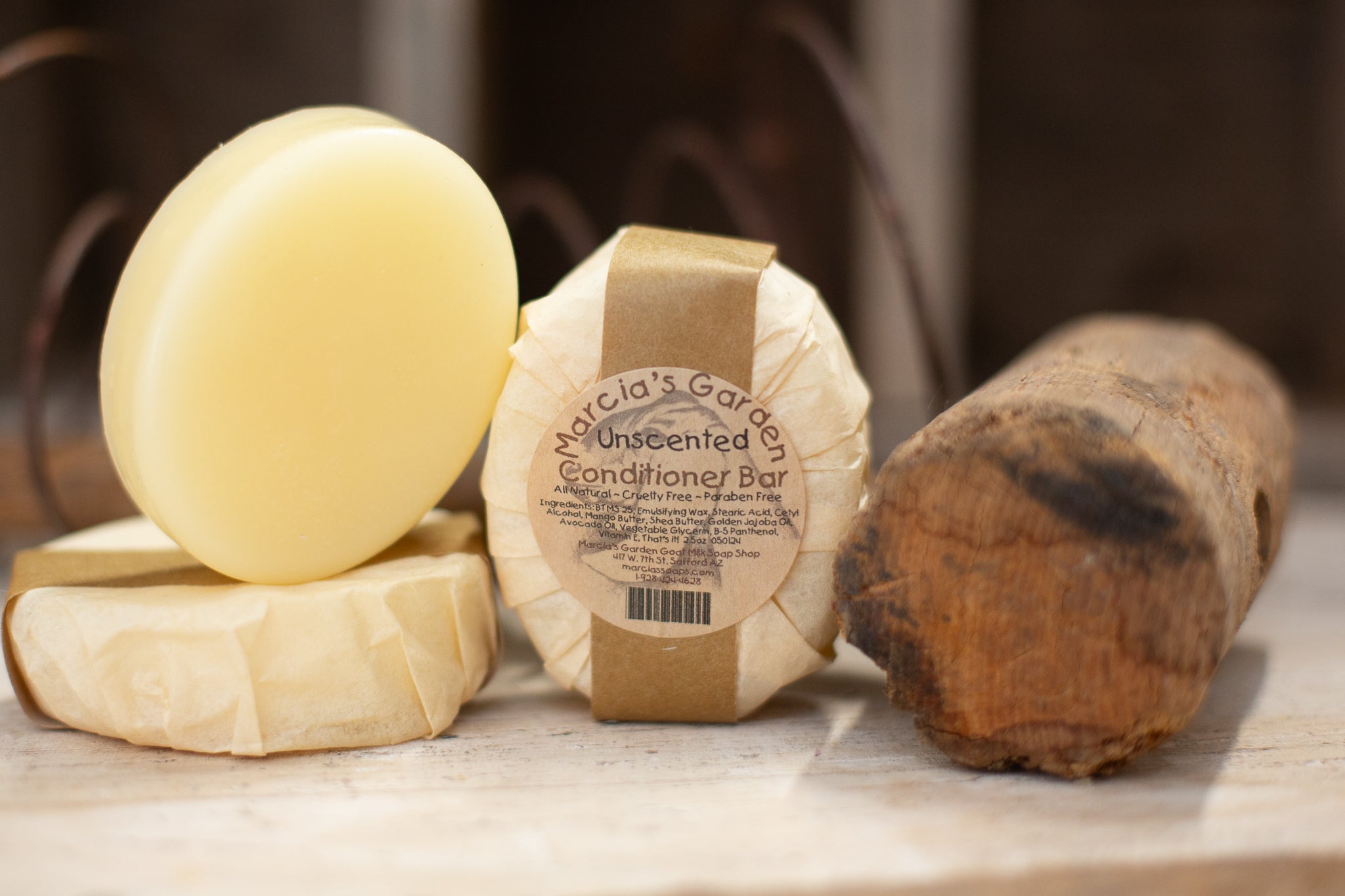 Unscented Conditioner Bar – Marcia's Legacy Soap Co.